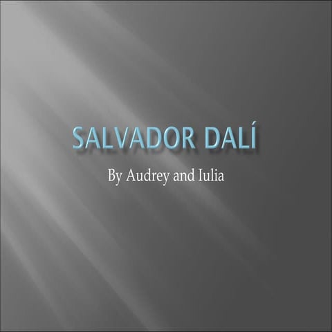Salvador dali | PPTX