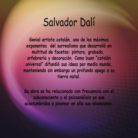 Salvador dalí | PPT