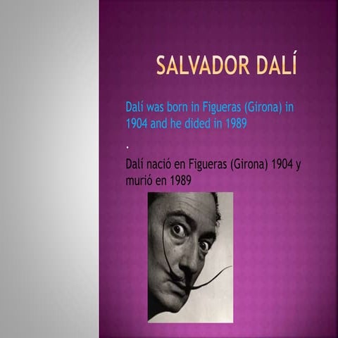 SALVADOR DALÍ | PPTX