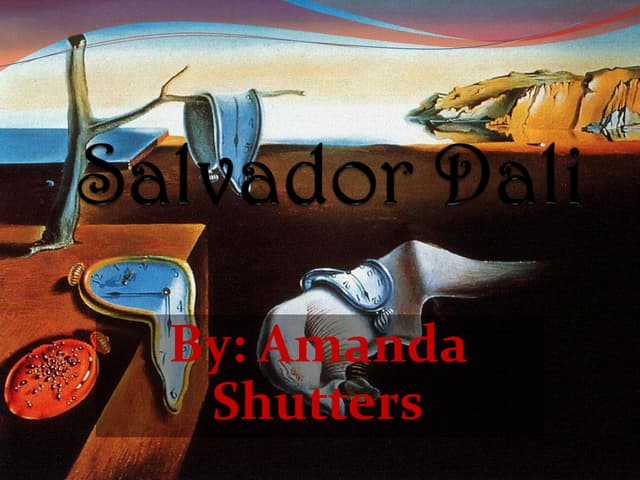 Salvador Dali | PPTX