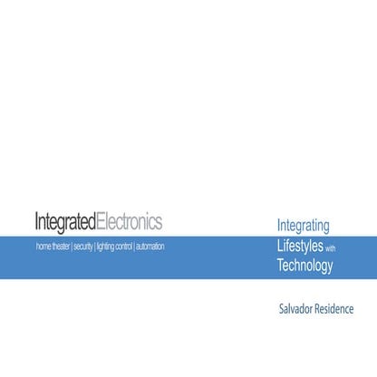 Integrated Home - System Design | PPT