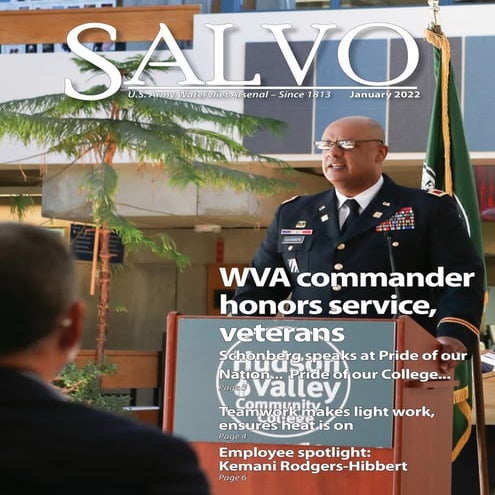 Newsletter from the U.S. Army's Watervliet Arsenal - October 2020 | PDF