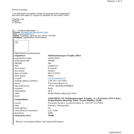 Salz kummergud trophy 2012 extreme km 211,3 | PDF