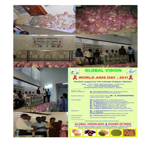 Global vision nutrition support programme | PDF