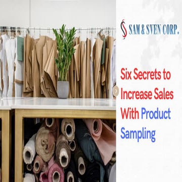 Product Sampling | PDF