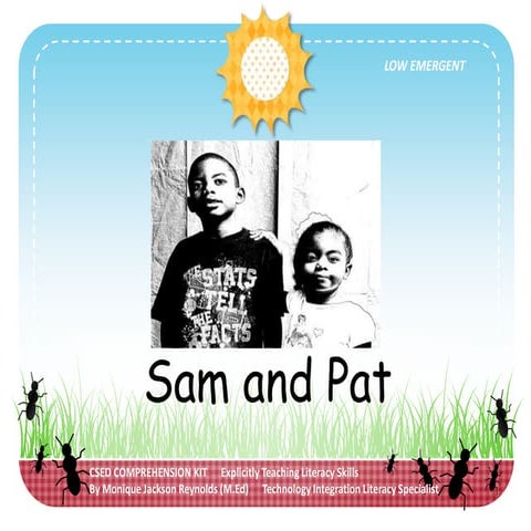 Sam and Pat. Low Emergent A | PPT