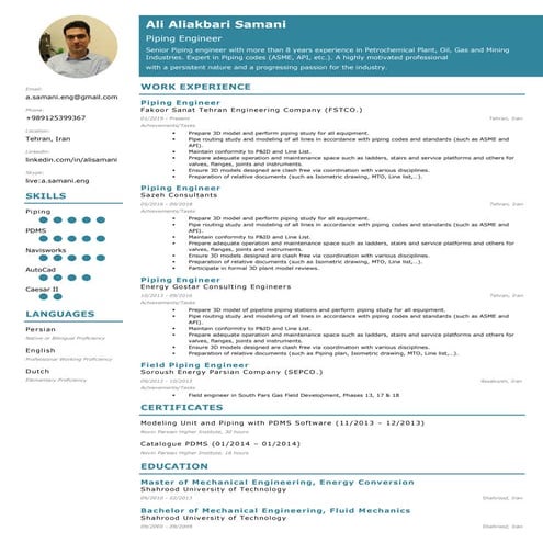 Samani Resume Nov 2020 | PDF