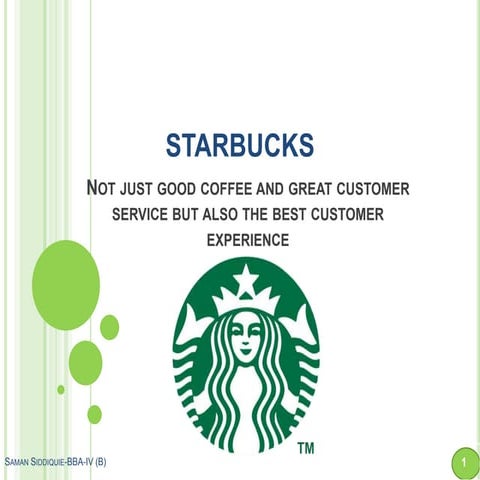 Starbucks Integrated Marketing Messages Case | PPTX