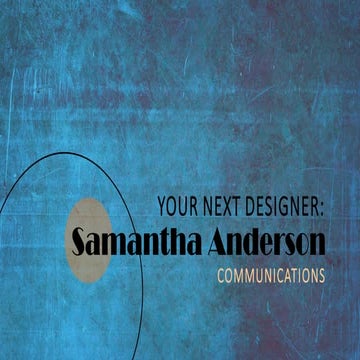 Samantha anderson | PDF
