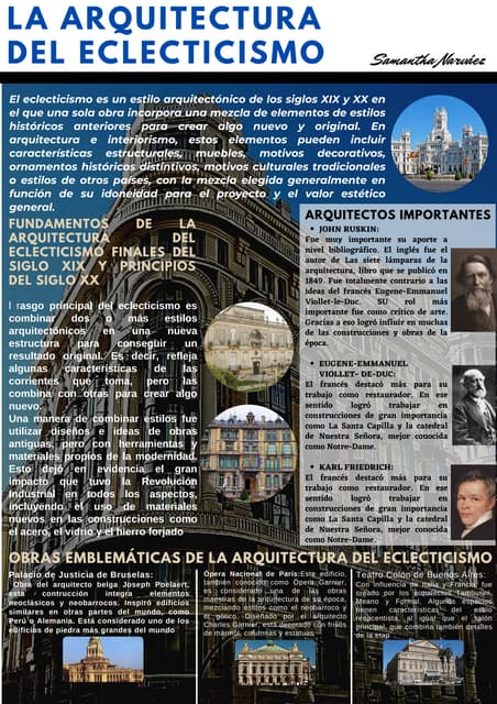 La Arquitectura del Eclecticismo.pdf | Design | Fine Art