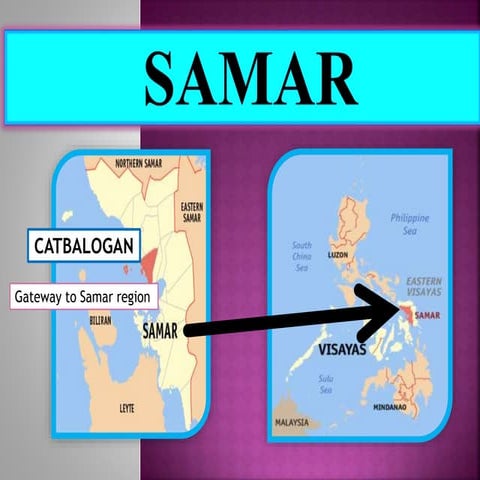 Philippines : Samar's Geography | PPTX