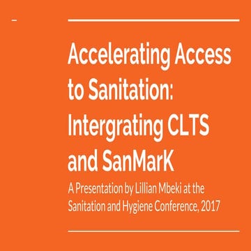 Samark ppt sanitation conference | PPTX