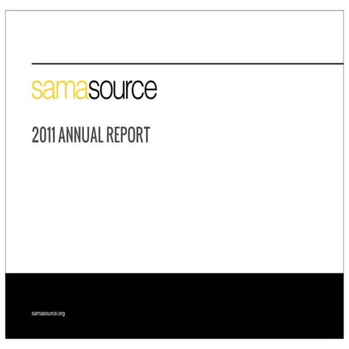 Samasource 2011 Annual Report | PDF