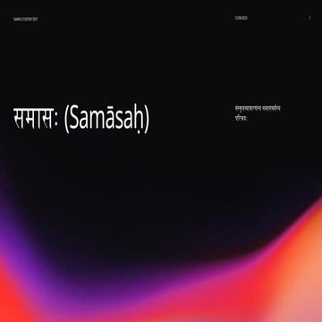 Samas PPT Sanskrit doe syllabus tatpuesh ppt .pptx
