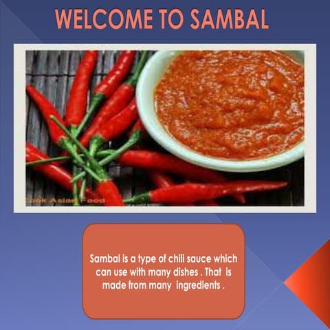 Sambal | PPTX