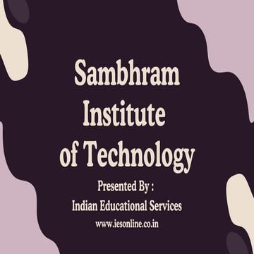 Discovering the Sambhram Institute of Technology.pdf