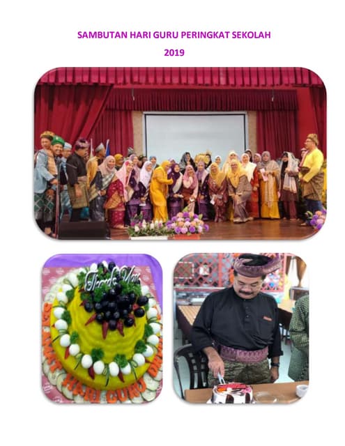 Sambutan Hari Raya Peringkat Sekolah 2019 | PDF