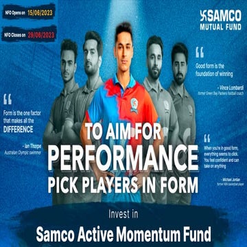 Samco Active Momentum Fund Investor Presentation | PDF