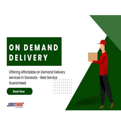 Same Day & On Demand Delivery Services in Sarasota | PPTX