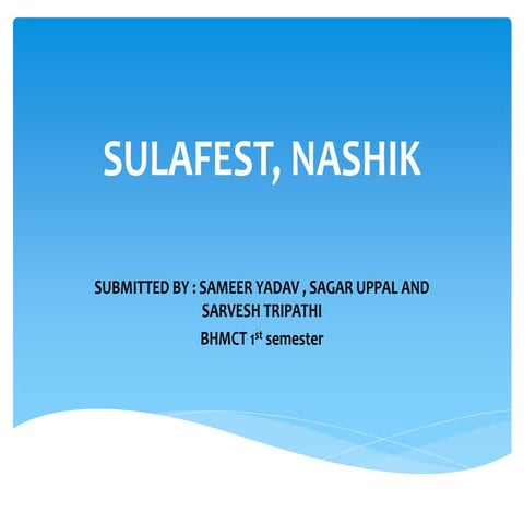 Sualfest, Nashik | PPTX