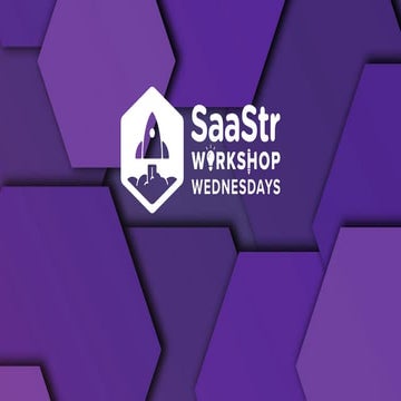 Sameer Dholakia - SaaStr Workshop Wednesdays | PDF