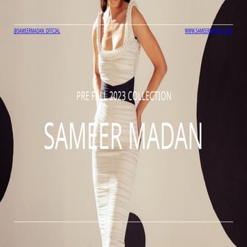 Sameer Madan Pre Fall 2023 collection.pptx