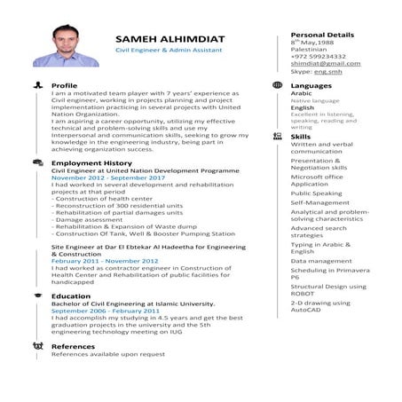 Sameh alhimdiat resume | PDF
