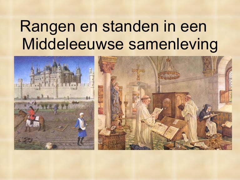 Samenleving Middeleeuwen