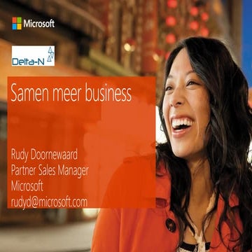 Opening kantoor Delta-N: Samen meer business - Rudy Doornewaard ...