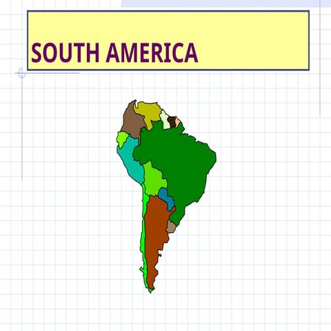 South america resources | PPTX