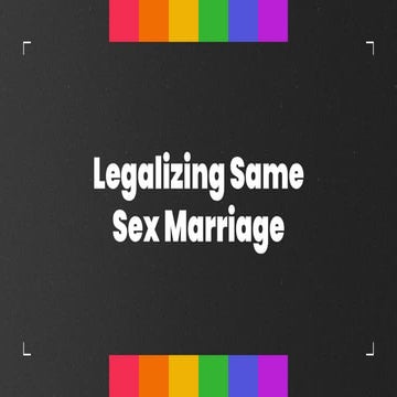 Same Sex Marriage Pptx