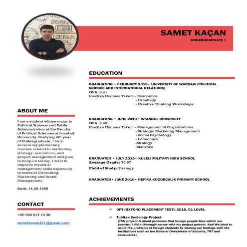 Samet cv 2 | PDF