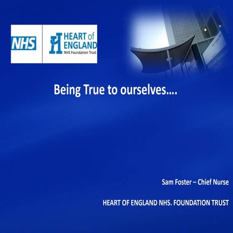 Sam Foster: Nursing and quality | PDF