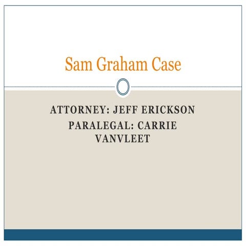 Sam Graham Case | PPT