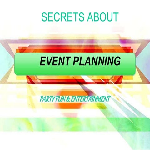 Event Planning | PPT