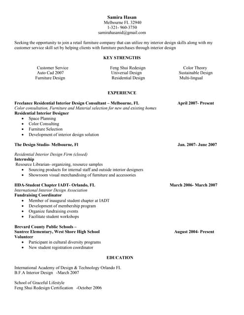 Samira Hasan, Design /sales consultant at Gallery furniture orlando