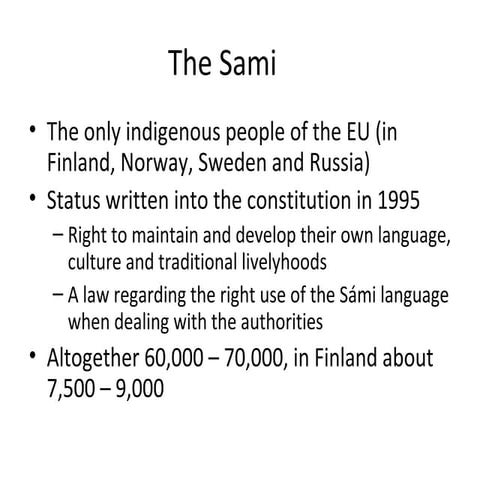 Sami_in_Finland | PPT