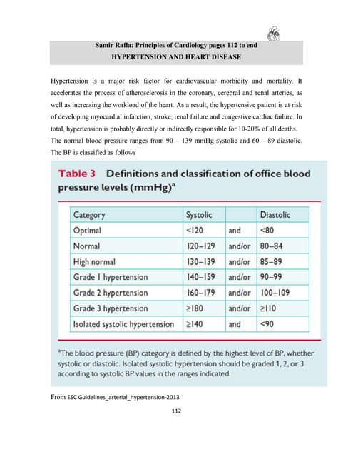 Hypertension & target organ damage ug.pptx | Heart and Cardiovascular ...