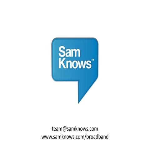 Samknows, Nextgen09, Leeds | PDF