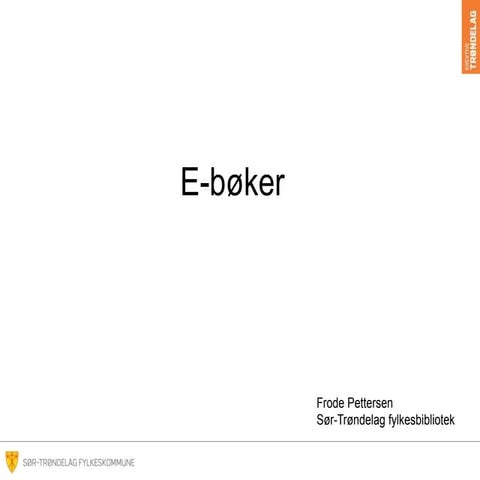 E-boker andre samling 23 mobile | PPT