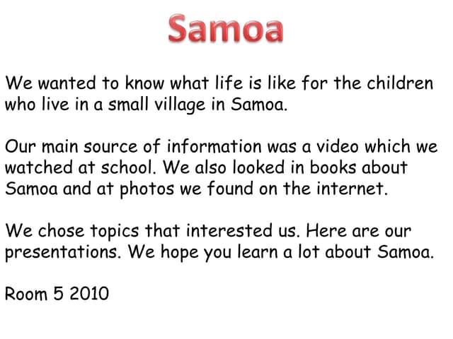 Folafolaga O Sua - Aganuu, Suataute, Faaloaloaga | PPT