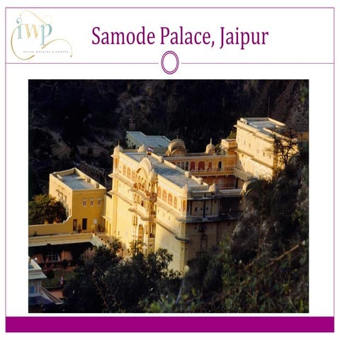 Samode Bagh & Palace, Samode, Jaipur, Rajasthan | PDF