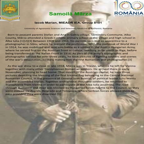 Samoila Marza | PPTX