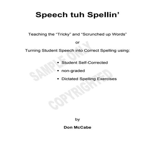 Sample 321-speech-to-spelling | PDF