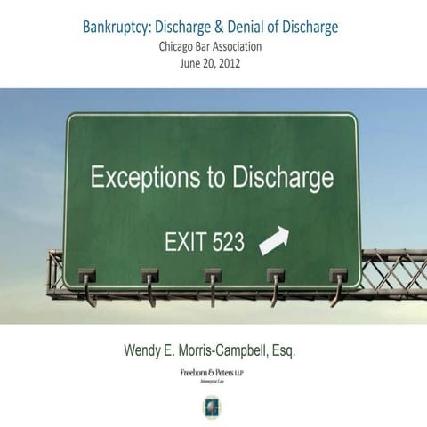 Exceptions to Discharge | PPT