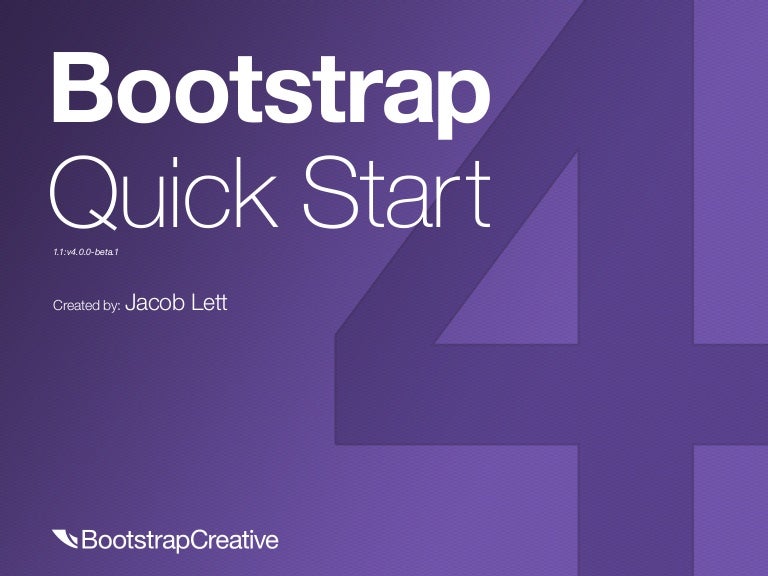 bootstrap 3 step by step