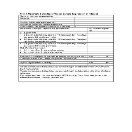 Sample expression-of-interest-form tcm6-4999 | PDF