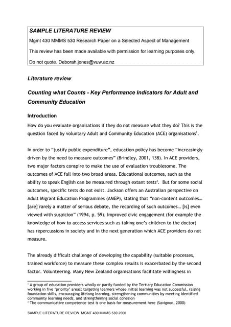 Literature review Table. how to write a research paper's review. | DOCX ...