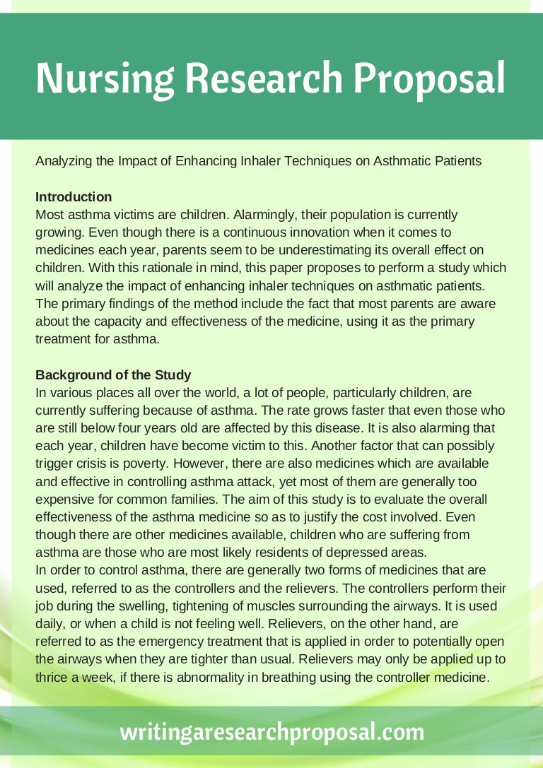 Nursing Research Proposal Paper Example Sampling And Procedure For Nursing Research Proposal Paper Example Sampling And Procedure For