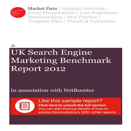 Sample uk-search-engine-marketing-benchmark-report | PDF